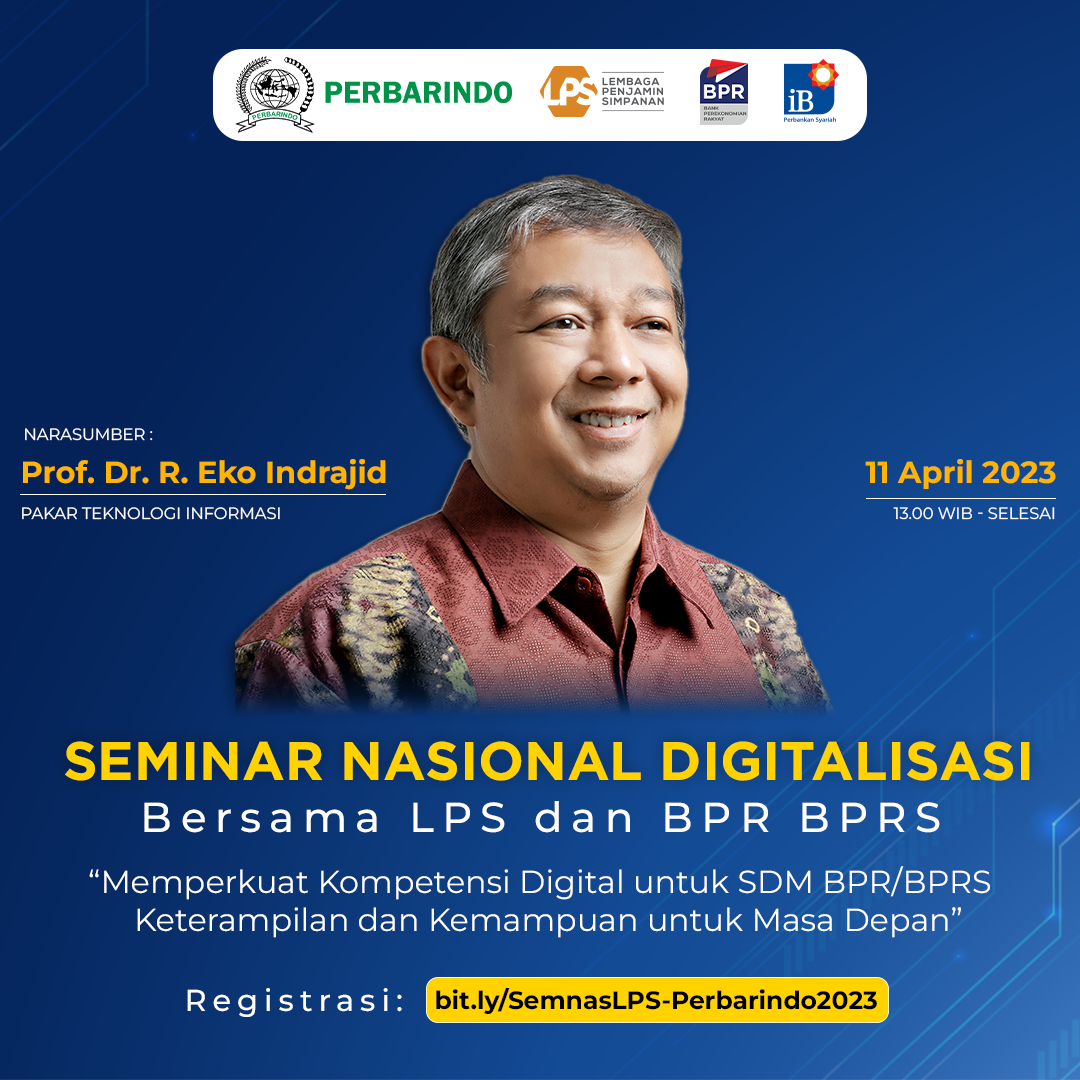 SEMINAR NASIONAL DIGITALISASI – DPP PERBARINDO